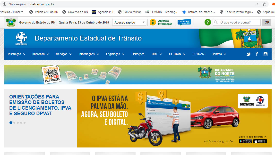 Detran/RN detalha serviços que podem ser realizados online pelo cidadão ...